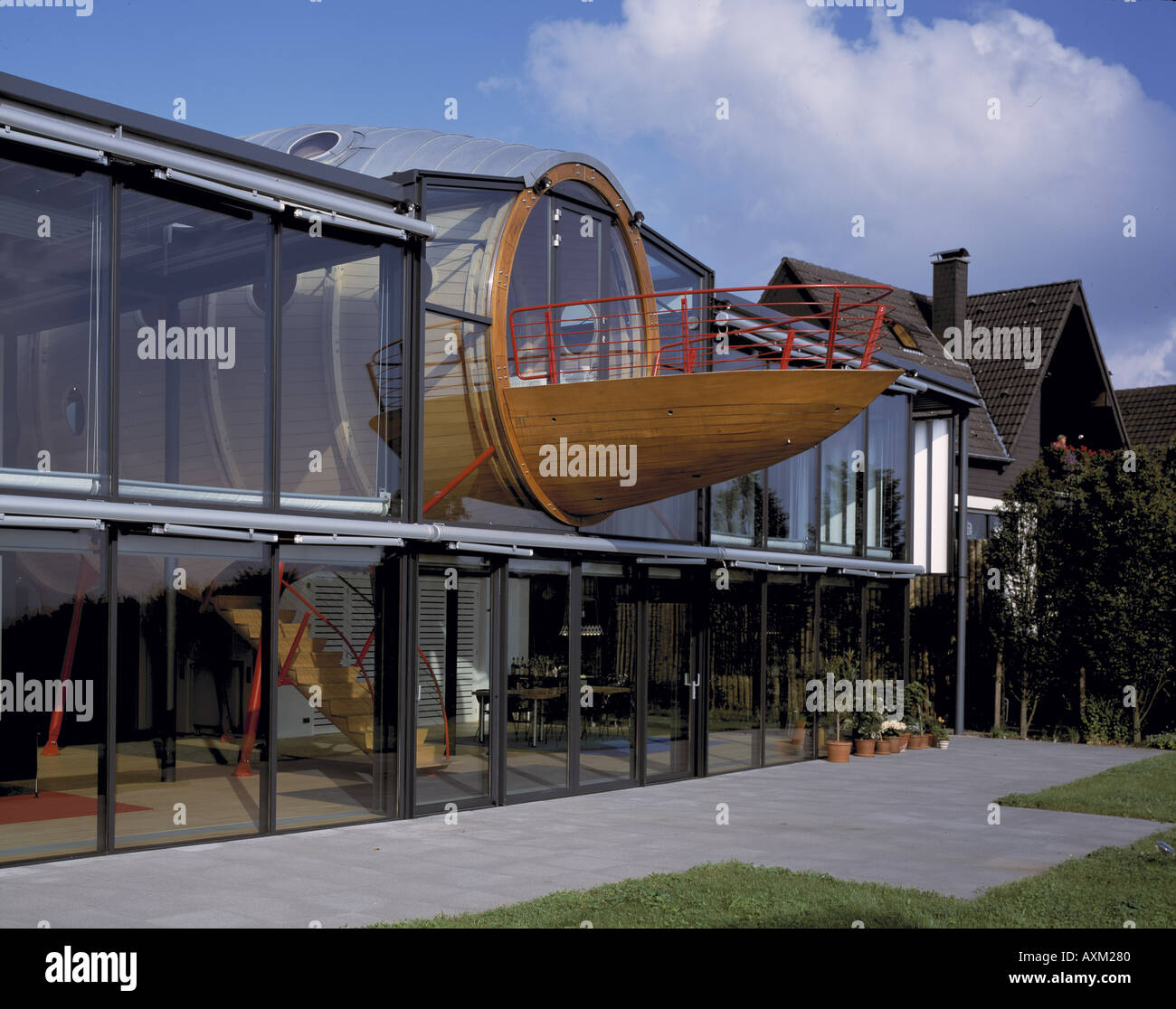 THE SPINE HOUSE Stock Photo - Alamy