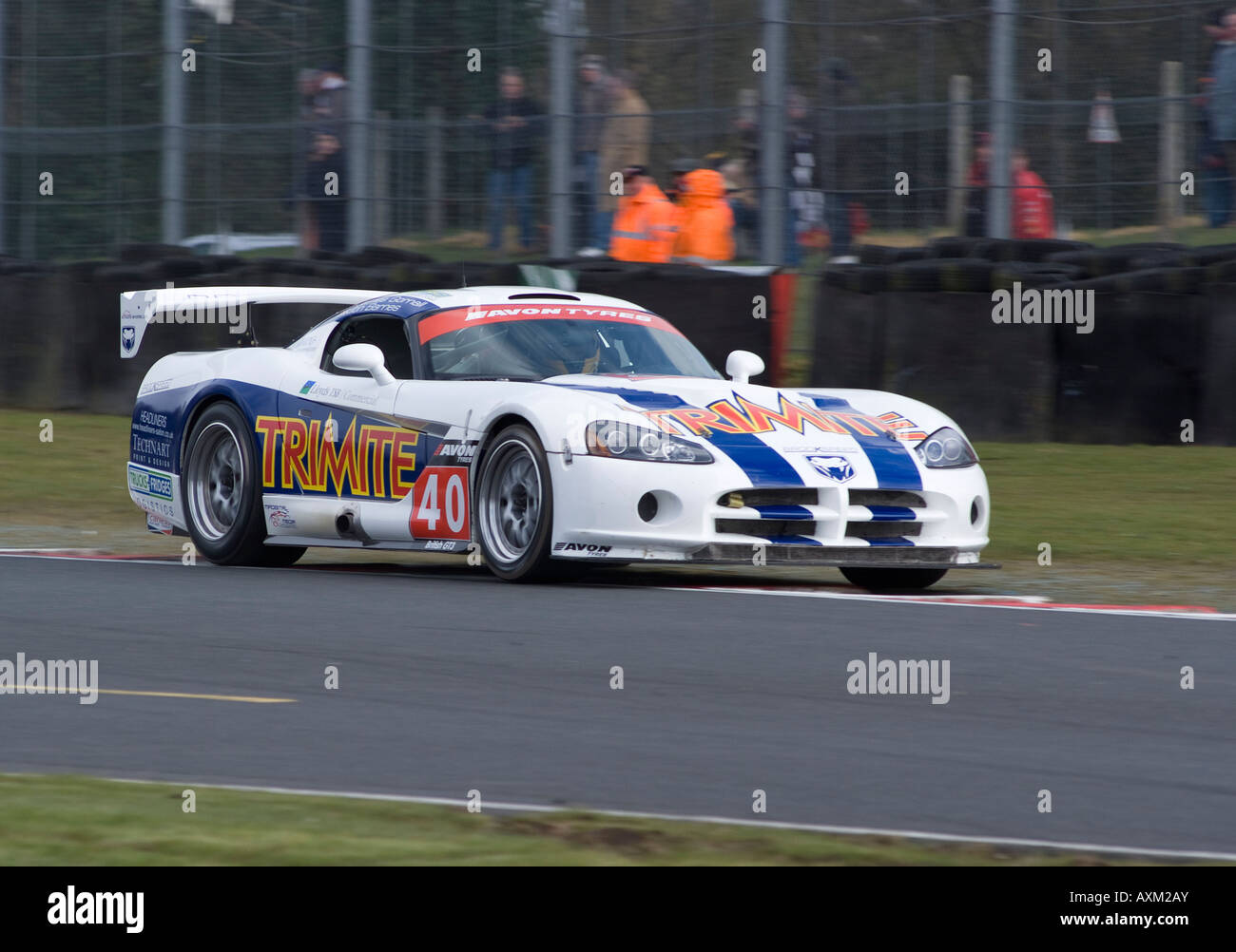 Dodge Viper Competition Coupe Sports Racing Car in British GT ...