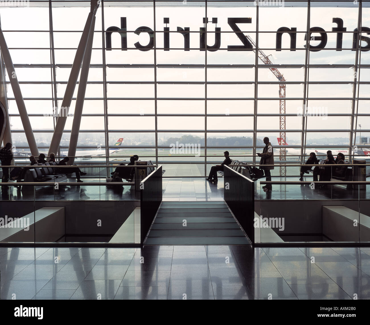 AIRSIDE CENTER ZURICH AIRPORT Stock Photo - Alamy