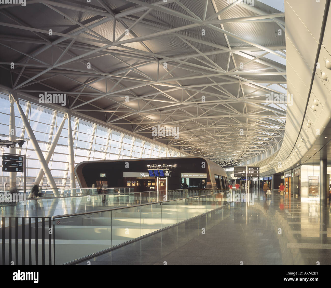 AIRSIDE CENTER ZURICH AIRPORT Stock Photo - Alamy