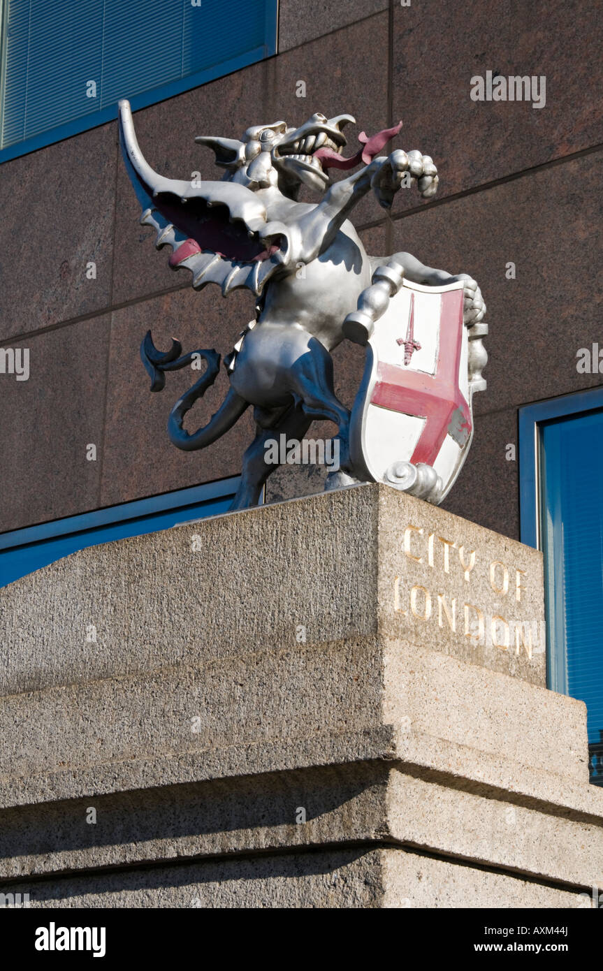 City of london border hi-res stock photography and images - Alamy