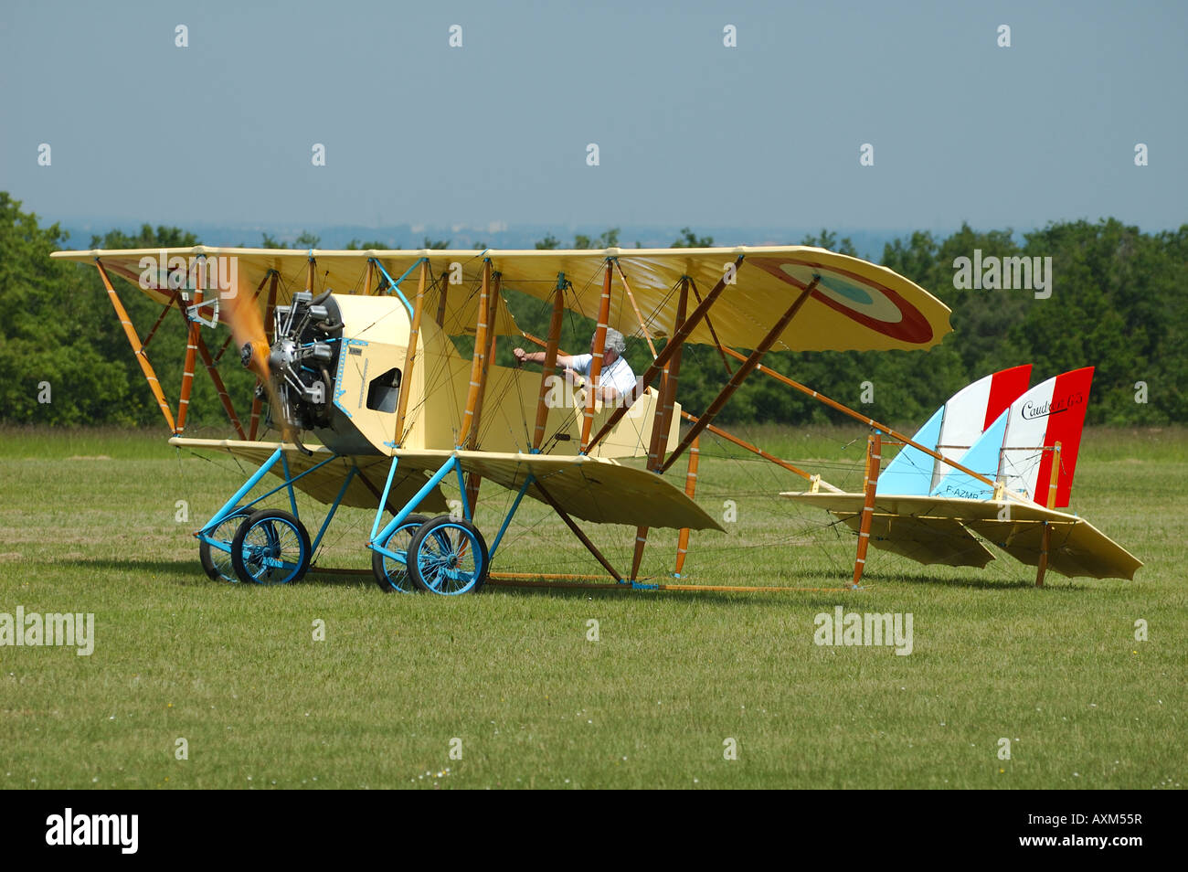 Caudron biplane hi-res stock photography and images - Alamy