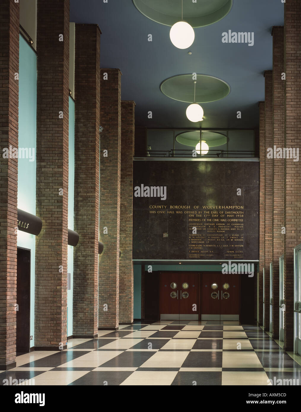 WOLVERHAMPTON CIVIC HALL Stock Photo - Alamy