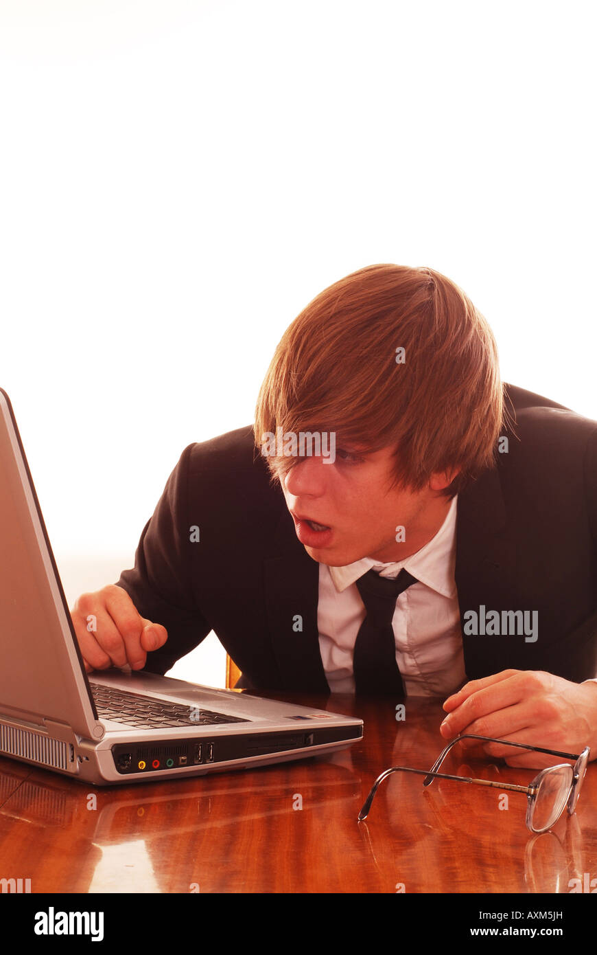 Stress confused Cut Out Stock Images & Pictures - Alamy