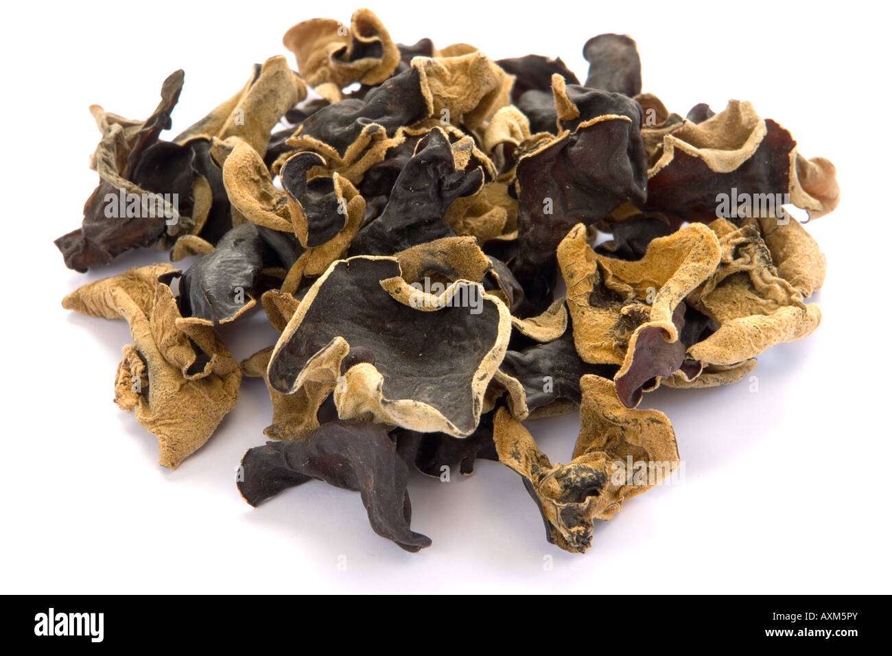 Chinese mushrooms Mu Err Wolkenohr Stock Photo - Alamy