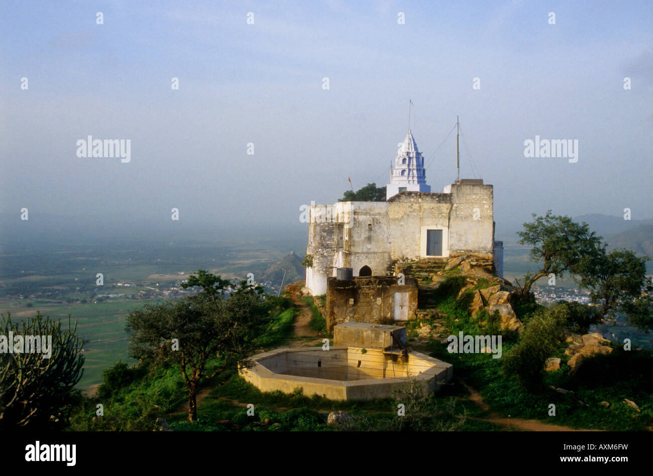The Savitri Temple over looking Pushkar in India Stock Photo - Alamy