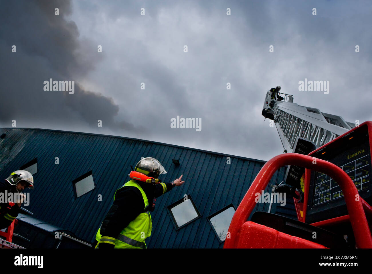 Fire truck accident hi-res stock photography and images - Alamy