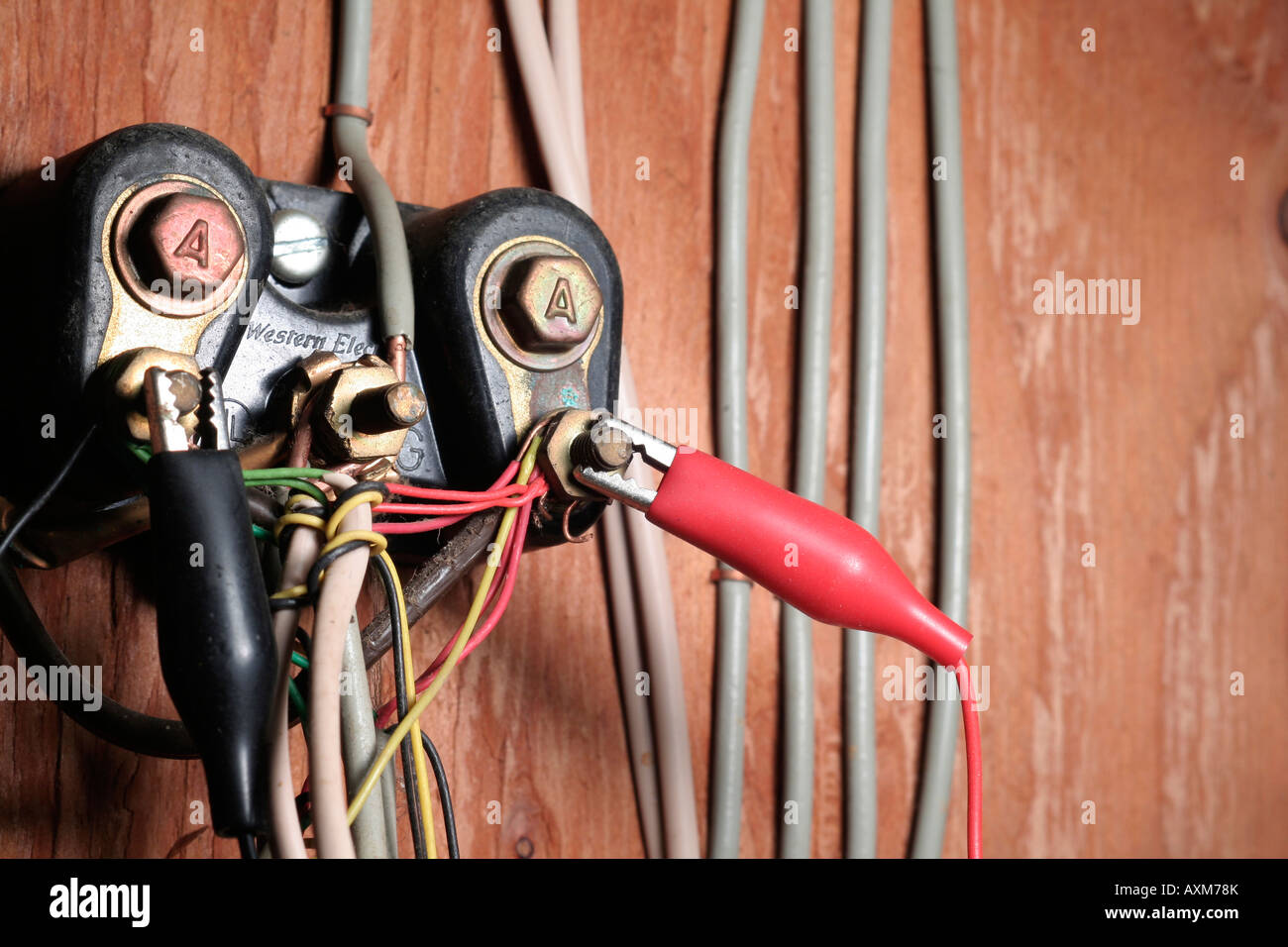 Wire tapping hi-res stock photography and images - Alamy