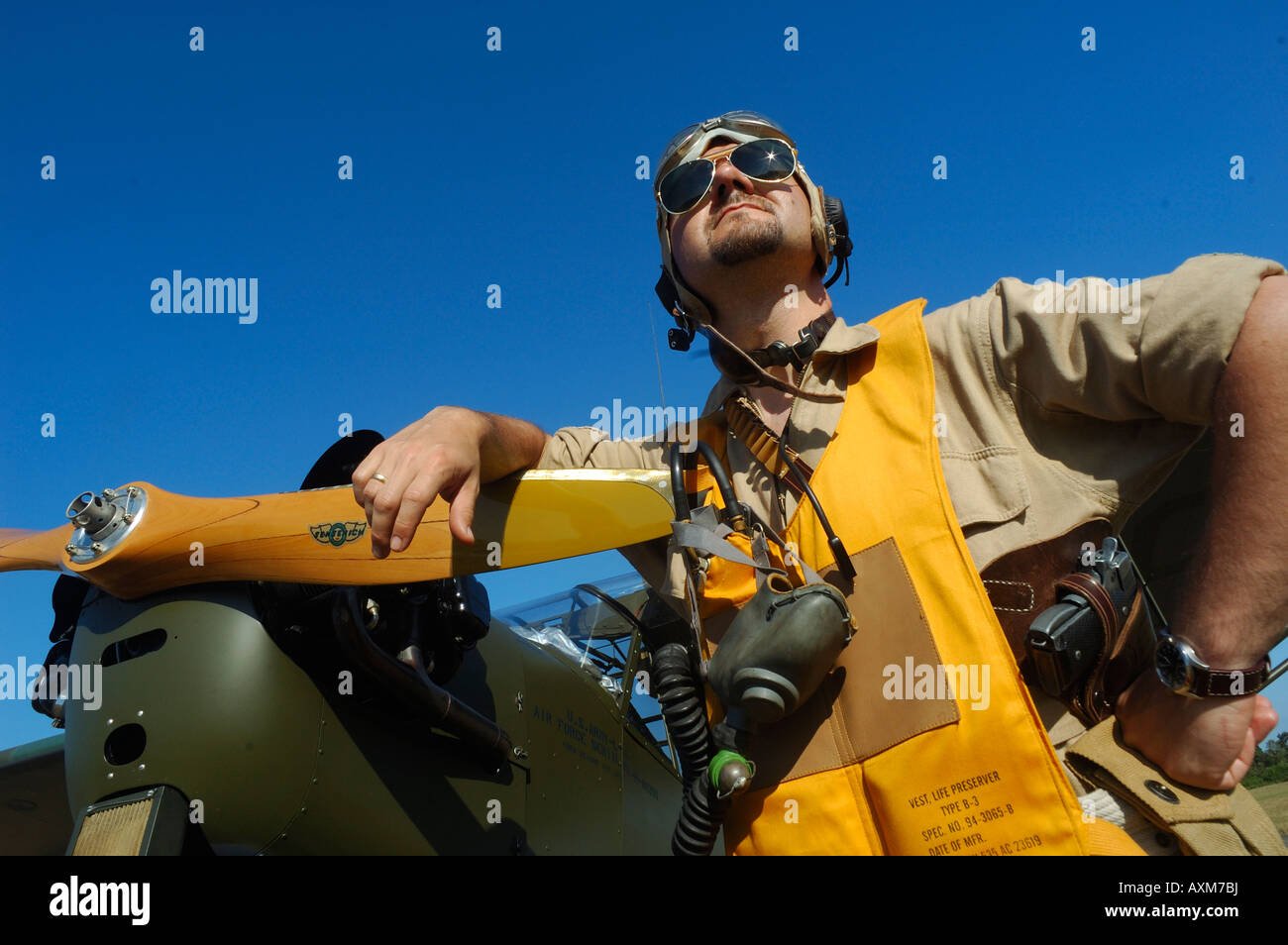 Wwii pilot uniform hi-res stock photography and images - Alamy