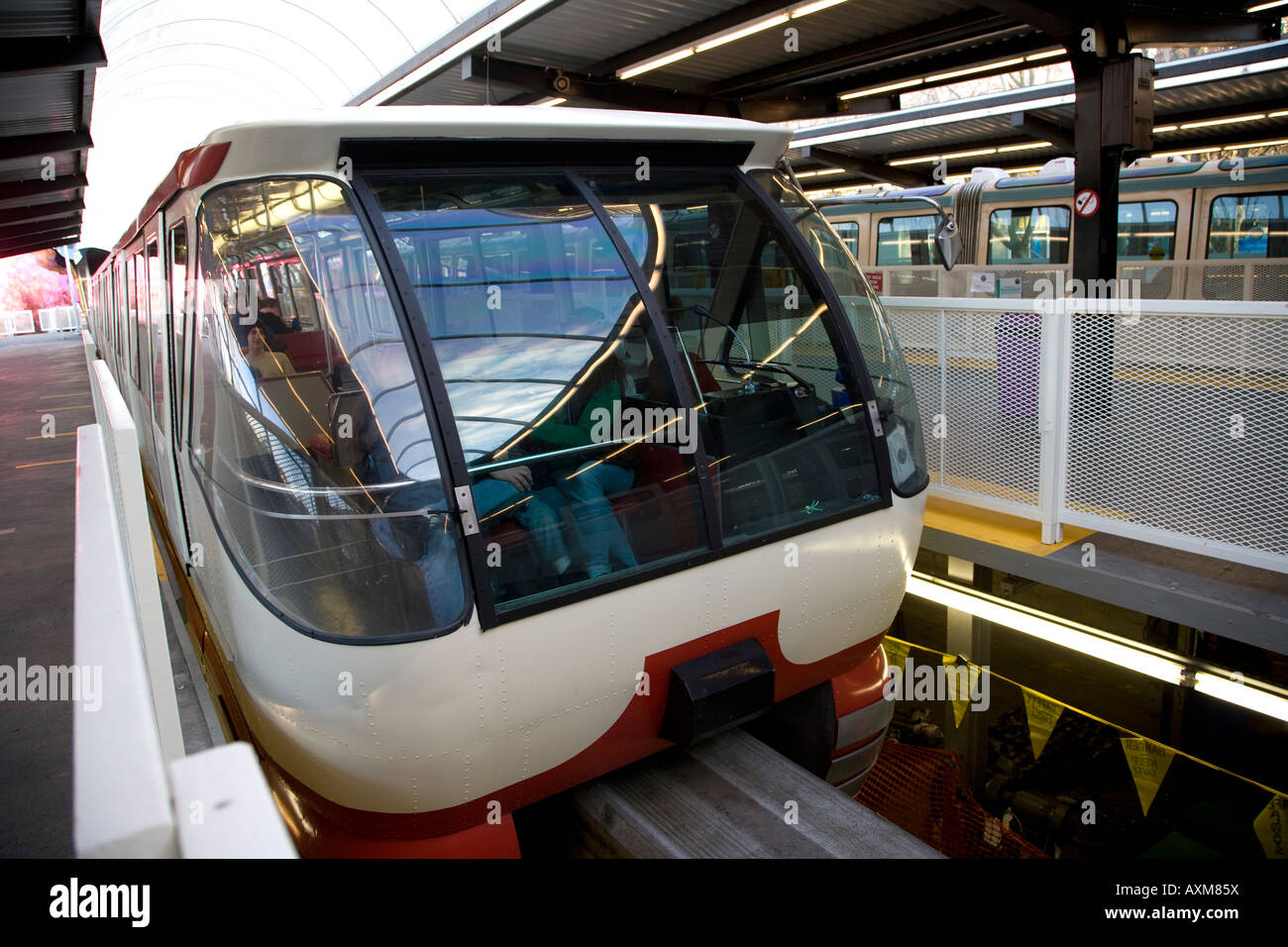 Seattle center monorail station hi-res stock photography and images - Alamy