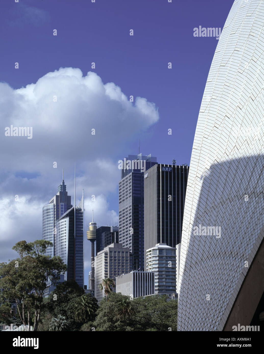 AURORA PLACE, RENZO PIANO BUILDING WORKSHOP, SYDNEY, AUSTRALIA Stock ...