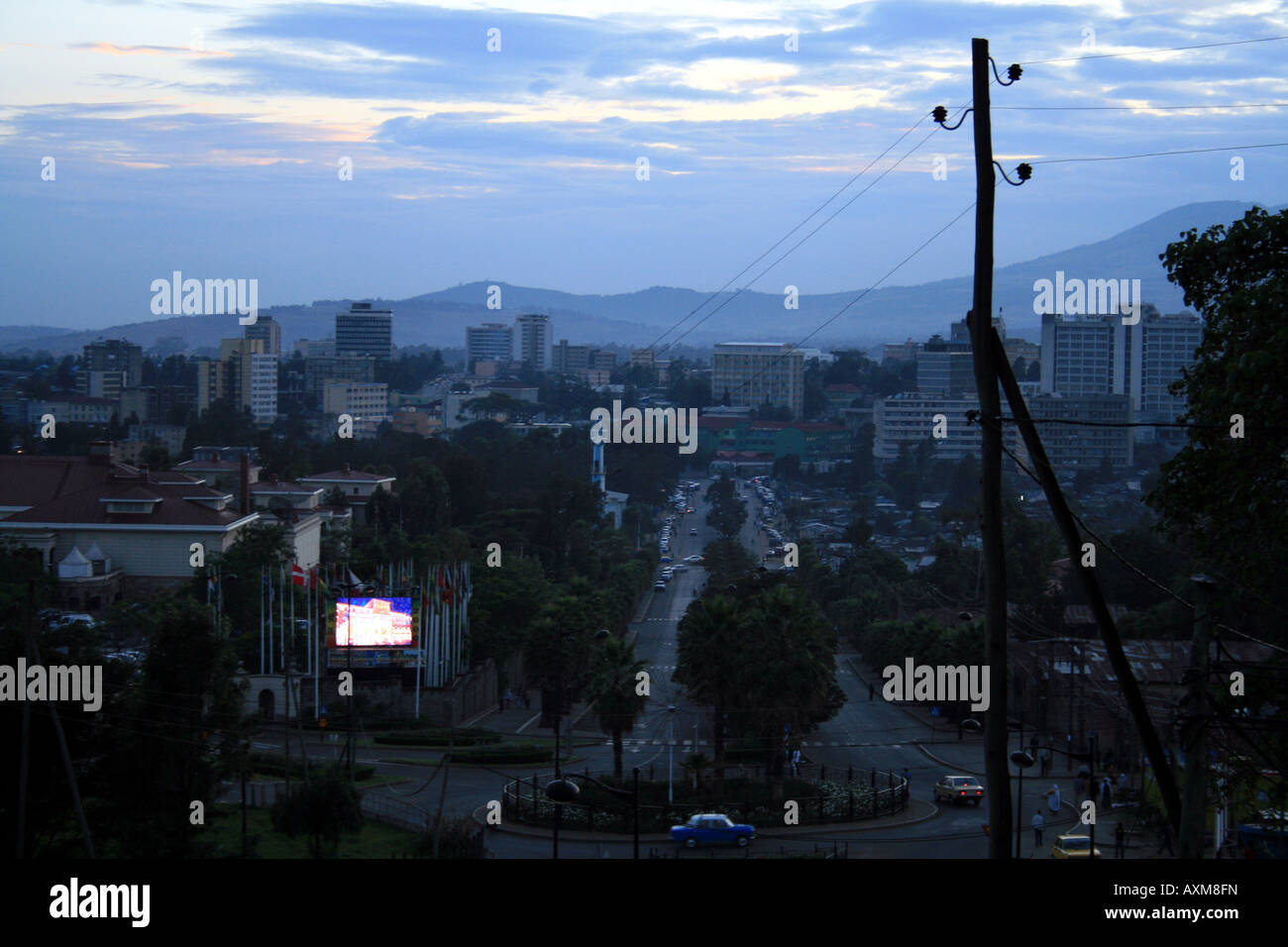 Addis Sheraton and Central Addis Ababa, Ethiopia Stock Photo - Alamy