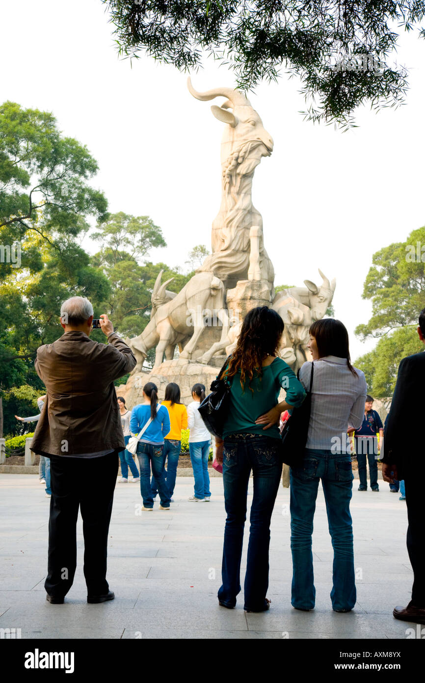 China guangzhou five rams statue hi-res stock photography and images ...