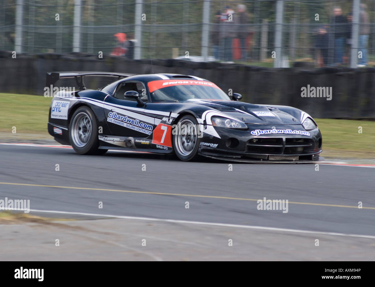 Dodge Viper Competition Coupe Sports Racing Car in British GT ...