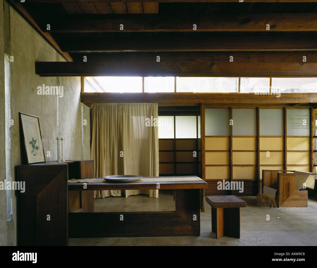 RUDOLF SCHINDLER S HOUSE ARCHITECT Stock Photo - Alamy