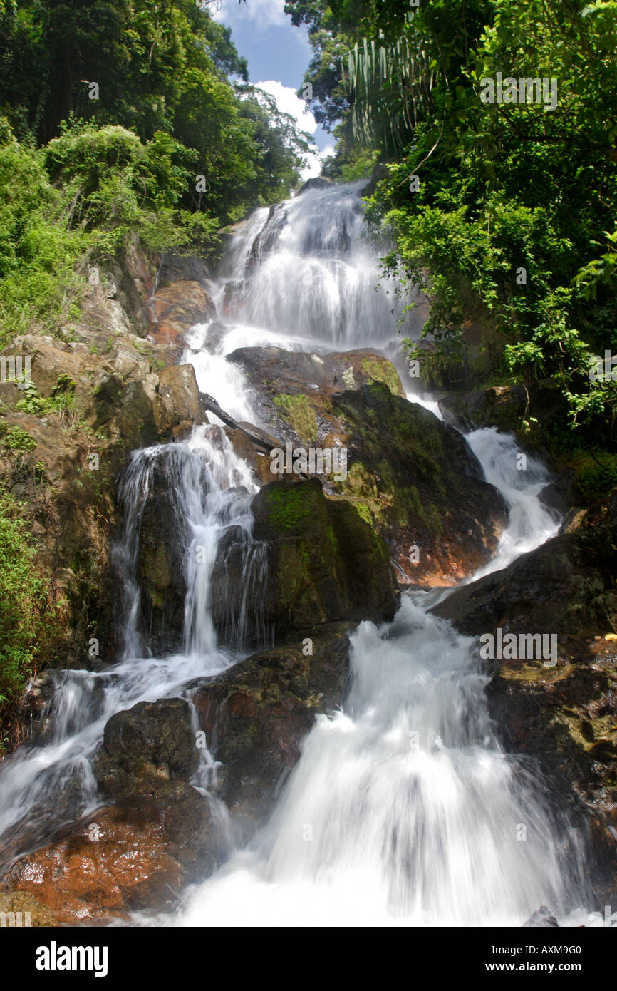 Namuang Waterfall, Ko Samui, Thailand Stock Photo - Alamy