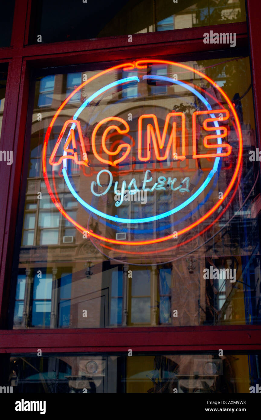 Acme restaurant new york hi-res stock photography and images - Alamy