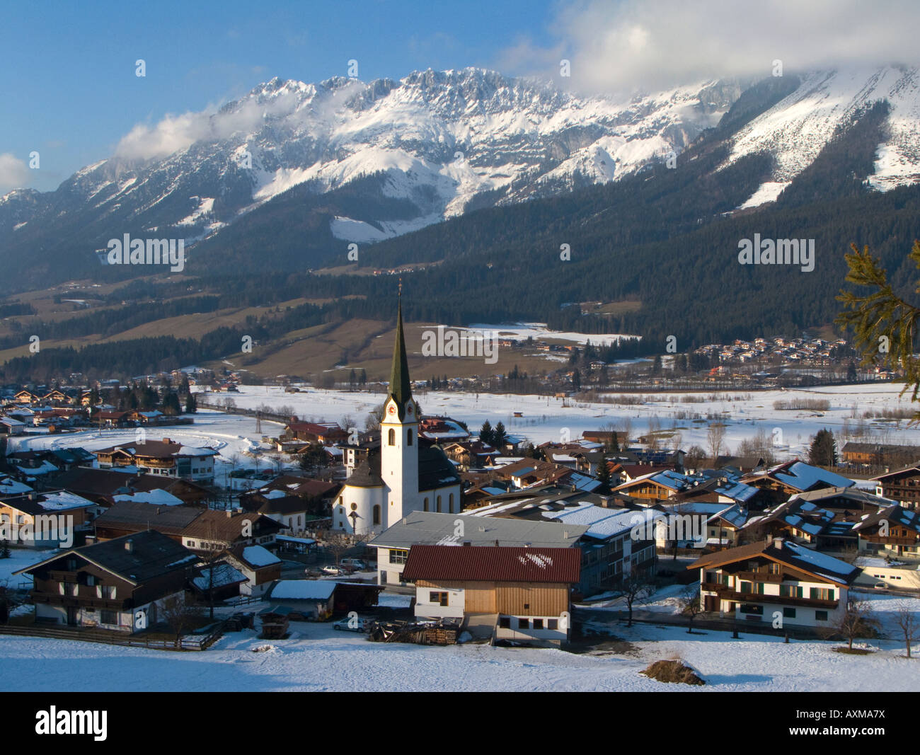 Ellmau church hi-res stock photography and images - Alamy
