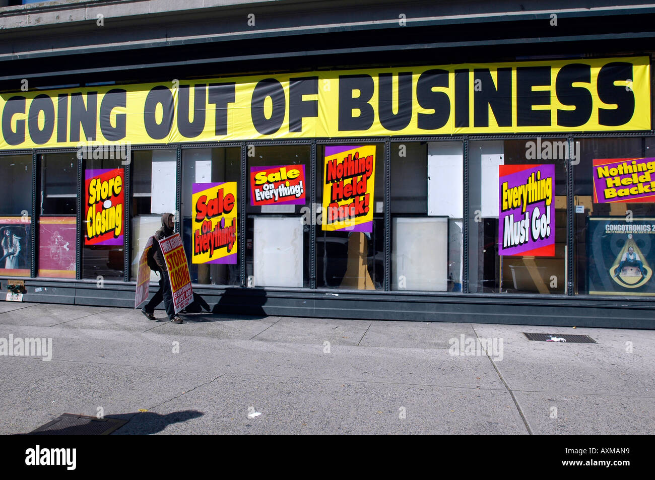 Tower Records and Video closing Stock Photo - Alamy
