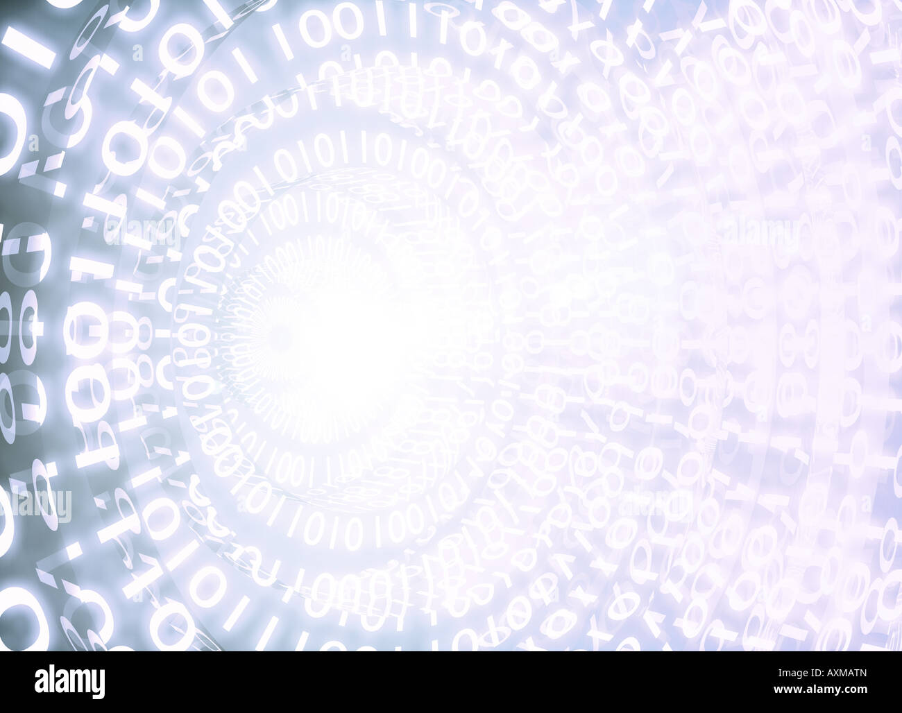 Digital Binary Code Abstract White Background GRAPHIC VECTOR BURST ...