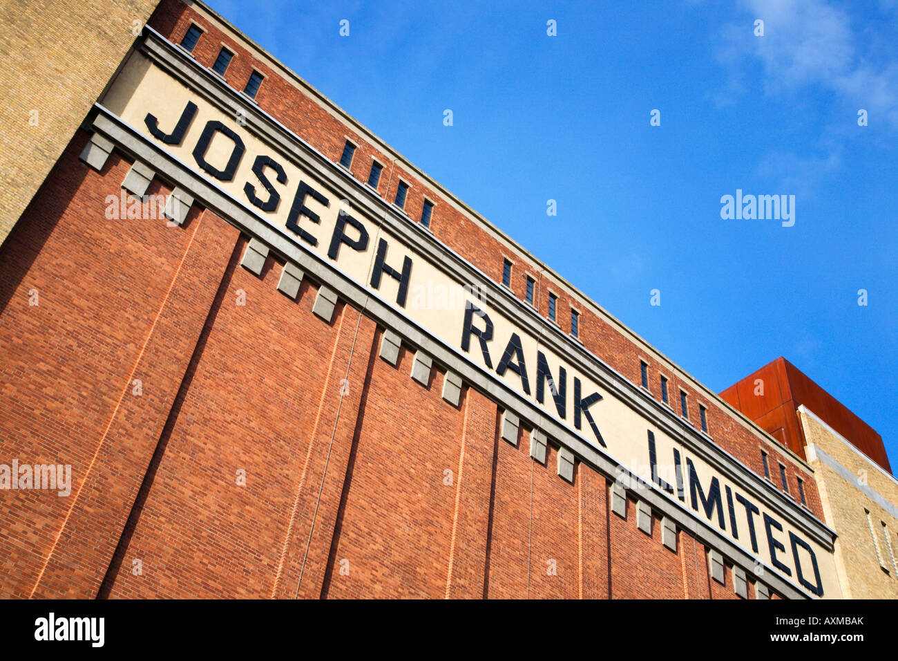 Joseph Rank Limited Sign at the Baltic Centre Gateshead England Stock ...