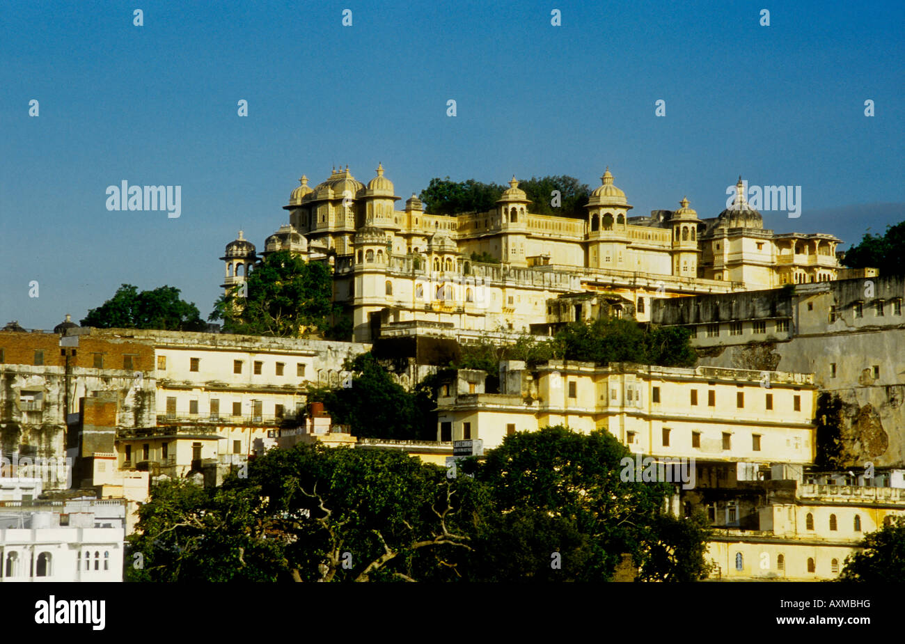 Buildings of Udaipur in Rajasthan, India Stock Photo - Alamy