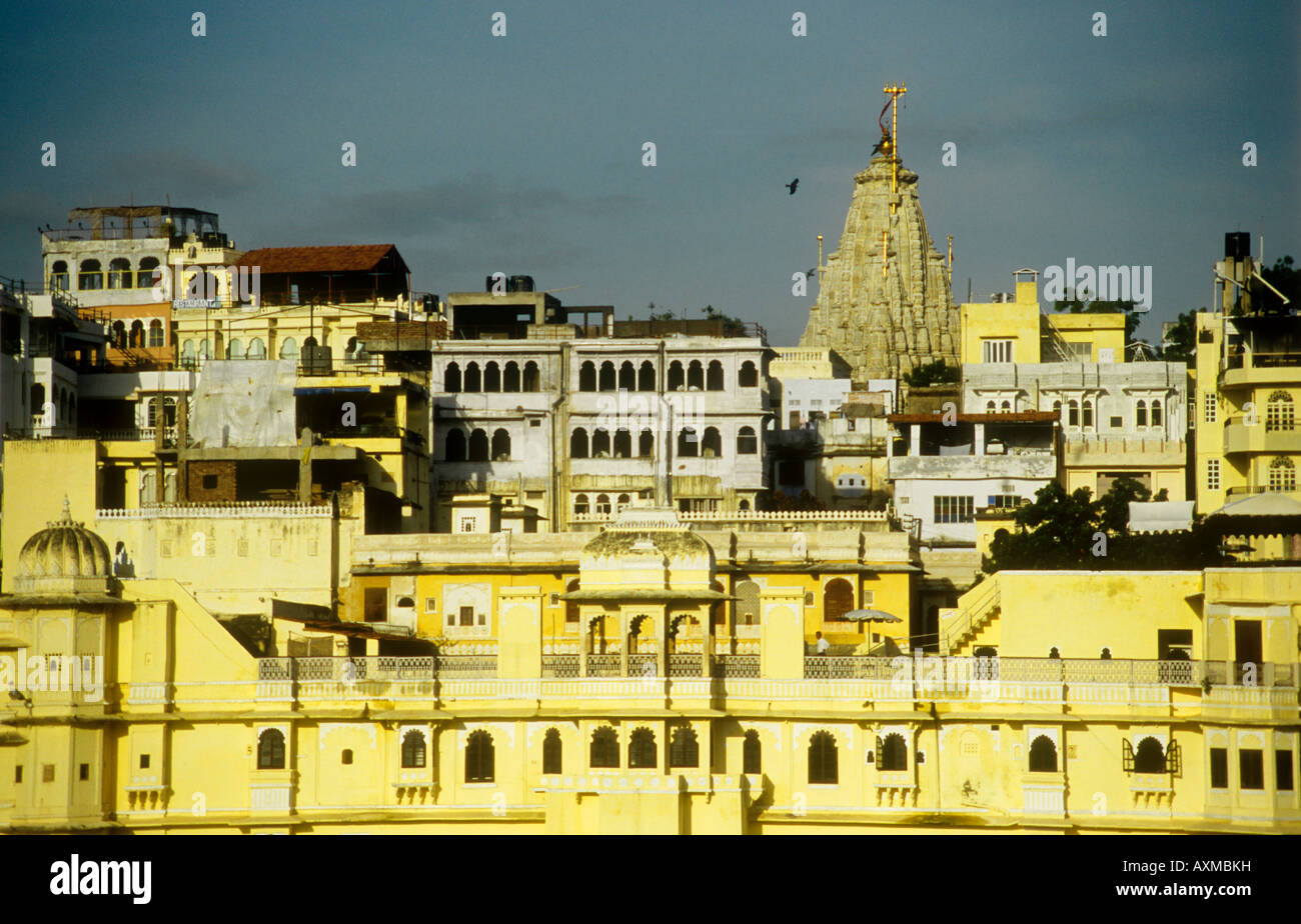 Buildings of Udaipur in Rajasthan, India Stock Photo - Alamy