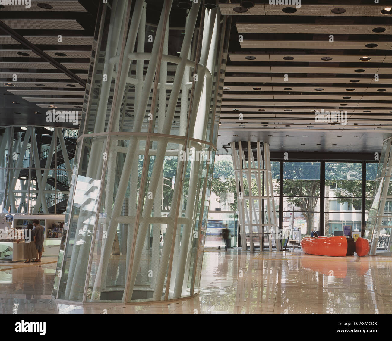 SENDAI MEDIATHEQUE, TOYO ITO, SENDAI, JAPAN Stock Photo - Alamy
