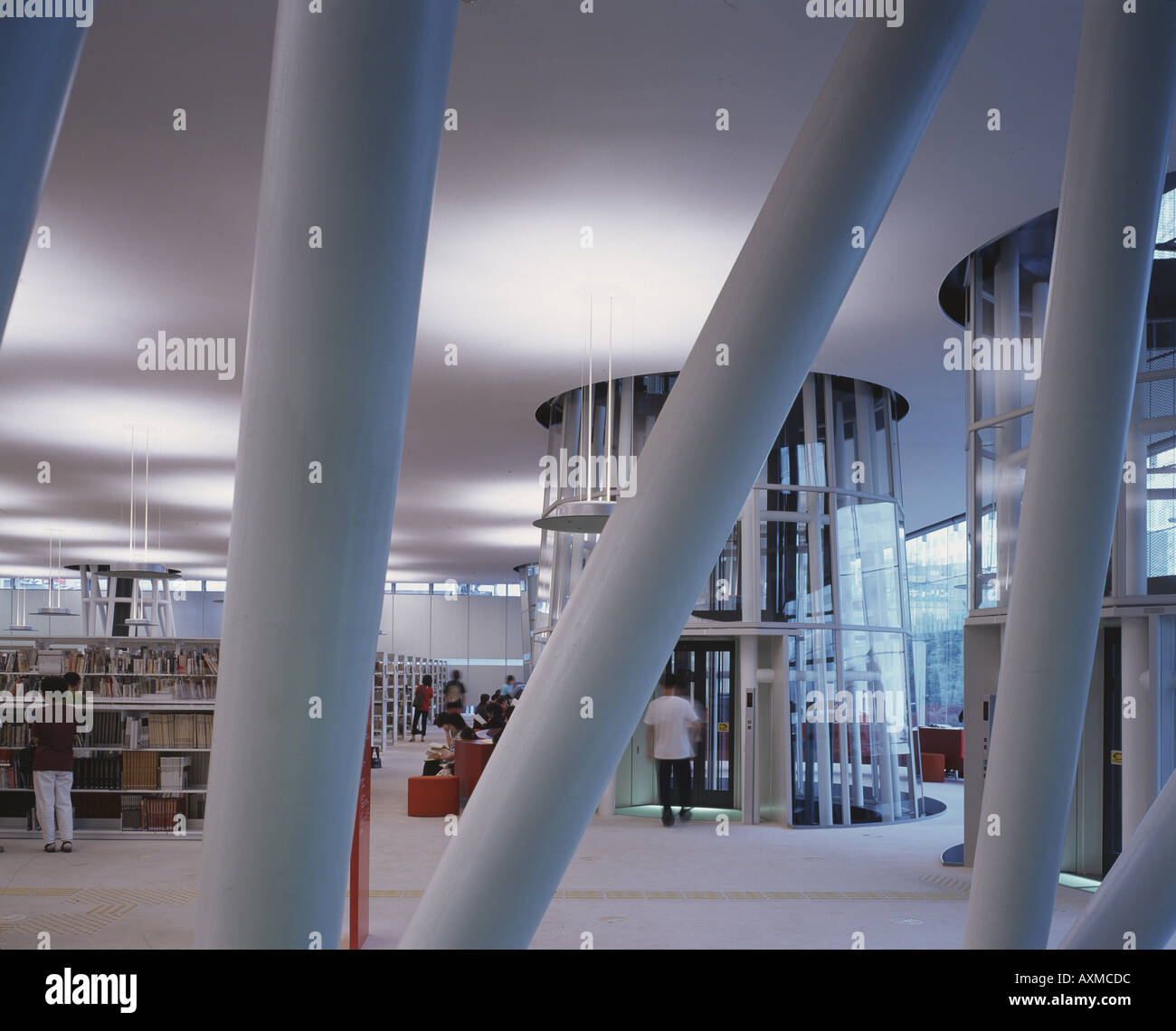 SENDAI MEDIATHEQUE, TOYO ITO, SENDAI, JAPAN Stock Photo - Alamy
