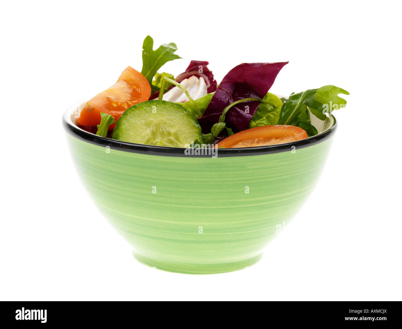 Mixed Salad Bowl Stock Photo - Alamy