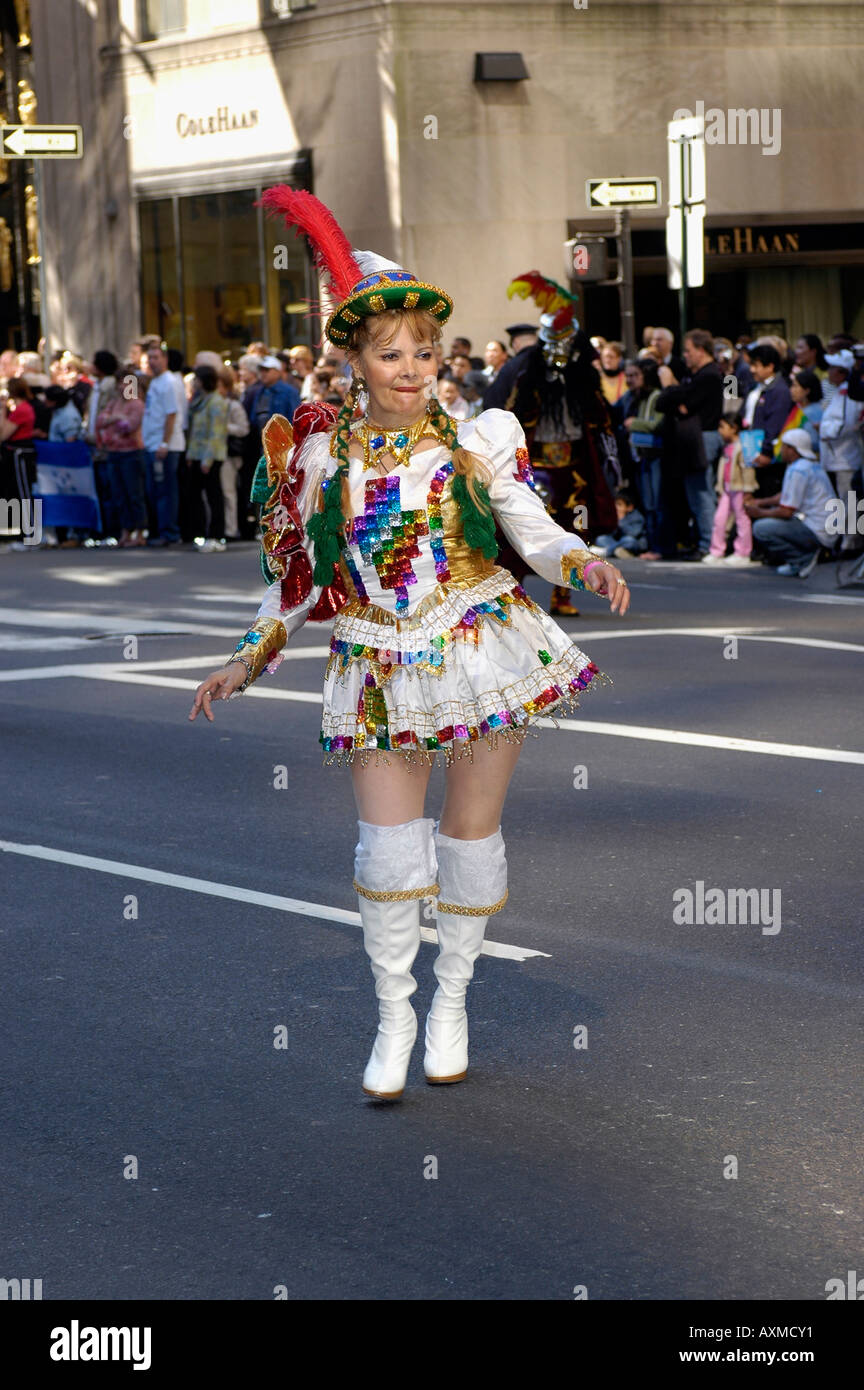 Hispanic Day Parade Stock Photo - Alamy