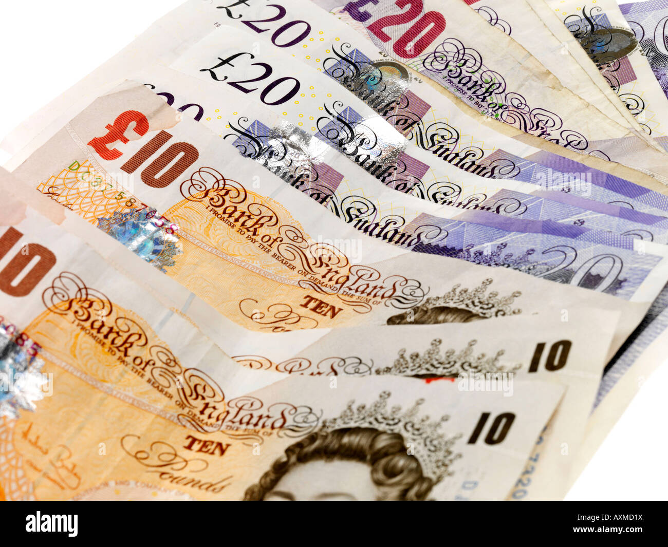 Fan of Cash Stock Photo - Alamy