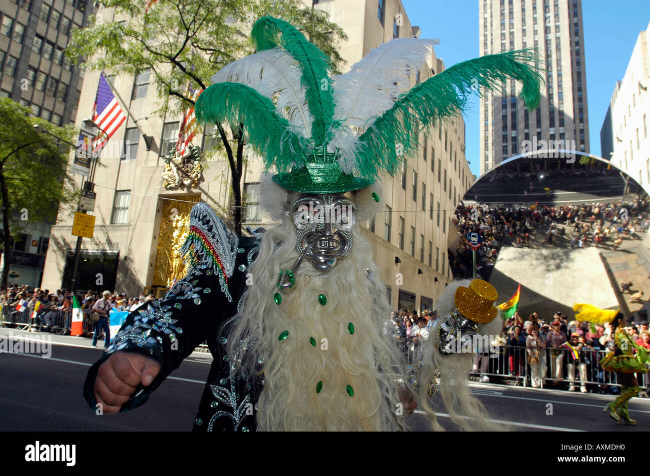 Hispanic Day Parade Stock Photo - Alamy