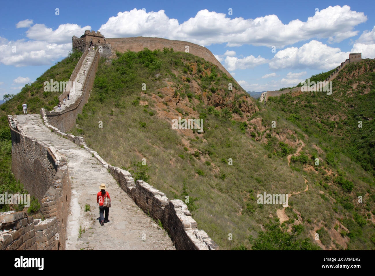 Great Wall, Simatai to Jinshanling section, China Stock Photo - Alamy
