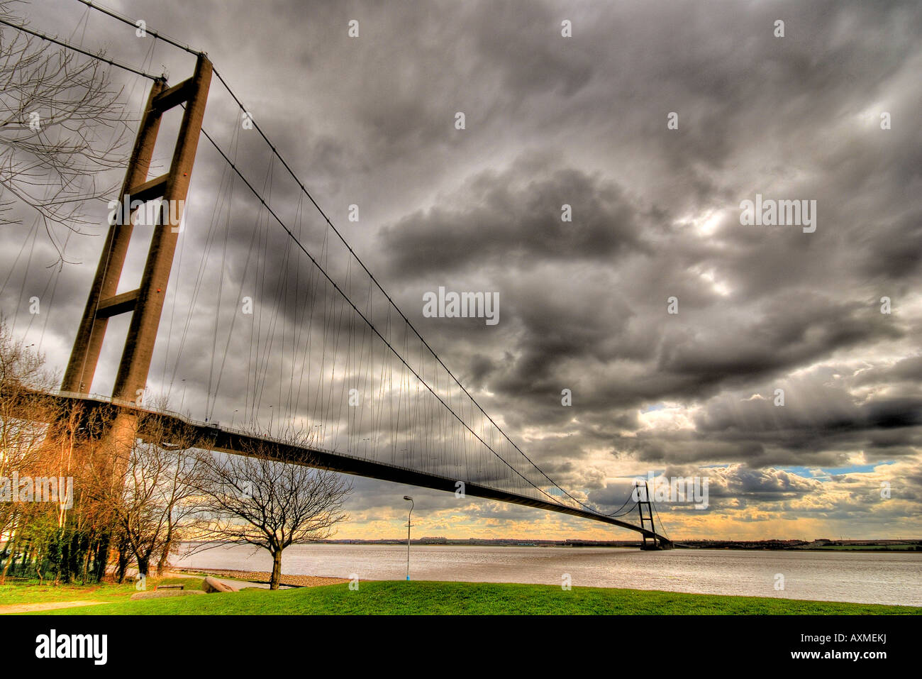 The Humber Bridge Stock Photo - Alamy
