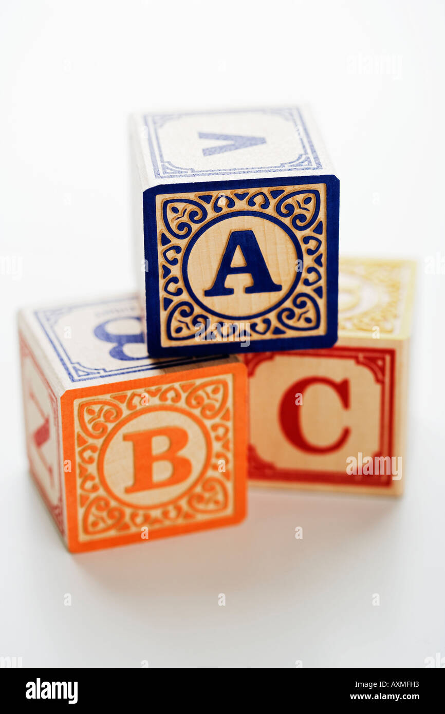 Old fashioned toy blocks hi-res stock photography and images - Alamy