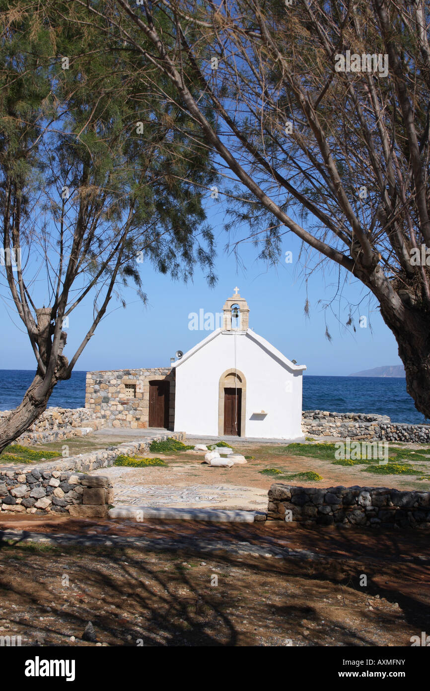 chapel at the beach of Chersonissos, Crete, Greece. Photo by Willy ...