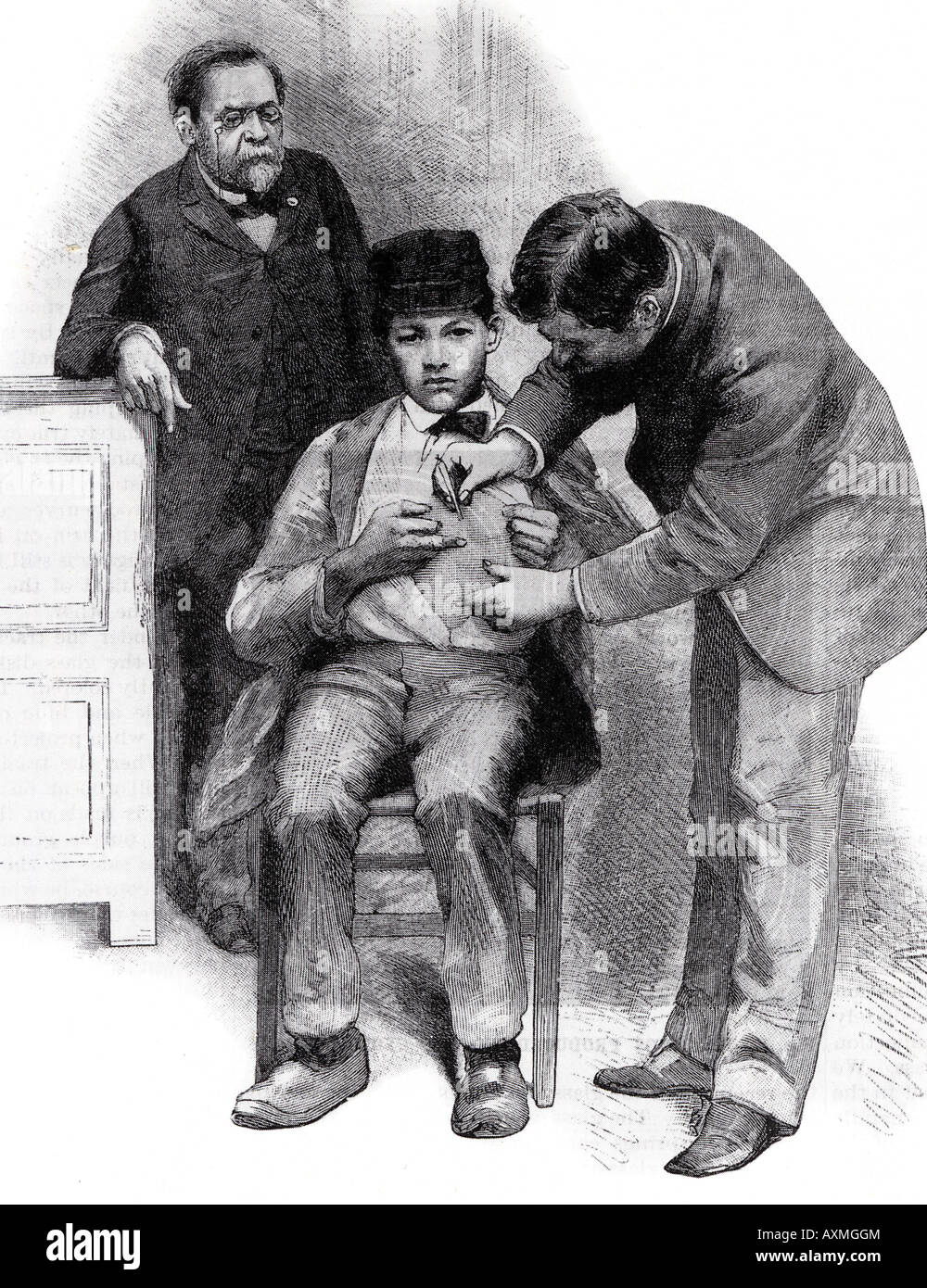 LOUIS PASTEUR An 1885 engraving from Scientific American magazine - see ...