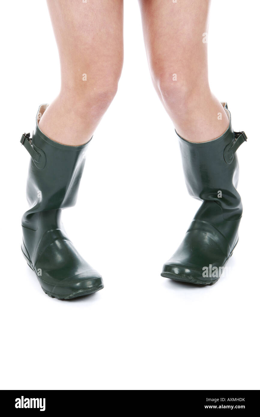 Girls wellies Cut Out Stock Images & Pictures - Alamy