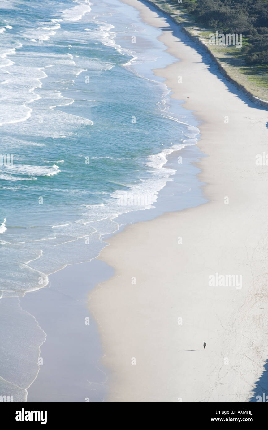 Tallow beach from cape Byron NSW Australia Stock Photo - Alamy