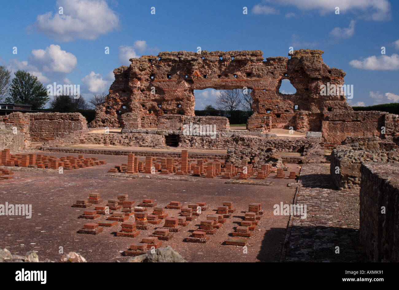 The Bath House , Roman City Wroxeter , Viroconium Stock Photo - Alamy