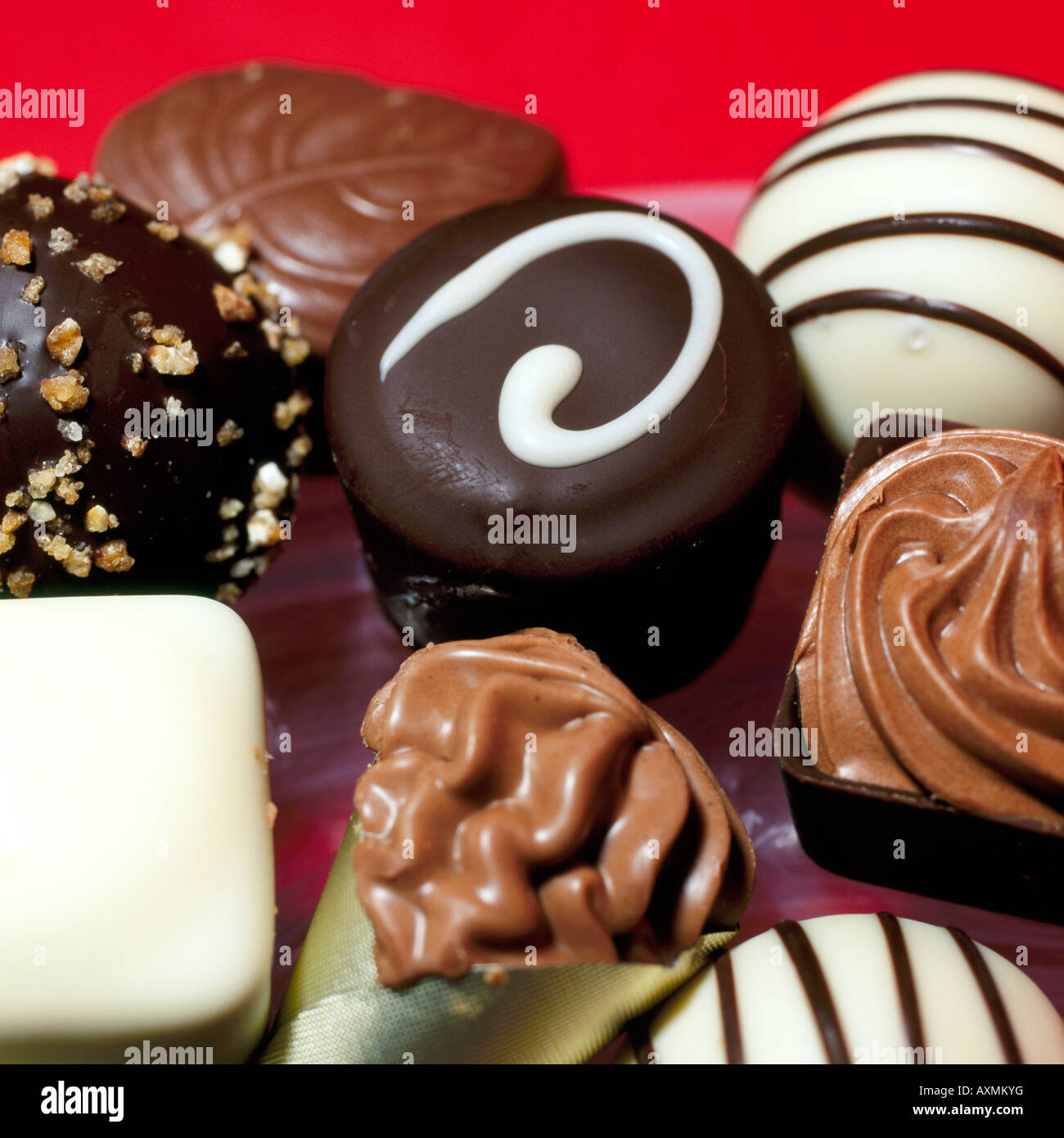 Luxury chocolates hi-res stock photography and images - Alamy