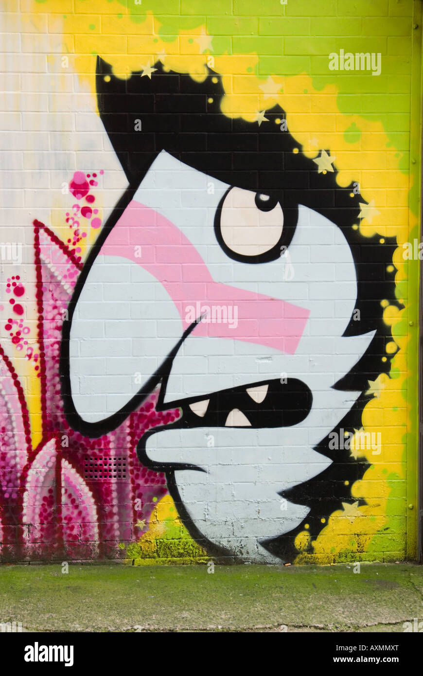 Graffiti manchester hi-res stock photography and images - Alamy