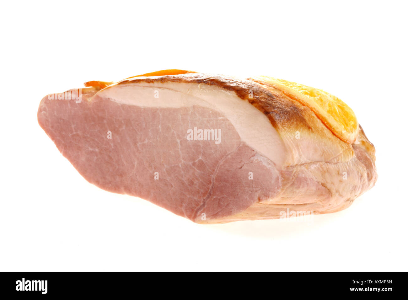 Cooked Ham Joint Stock Photo - Alamy