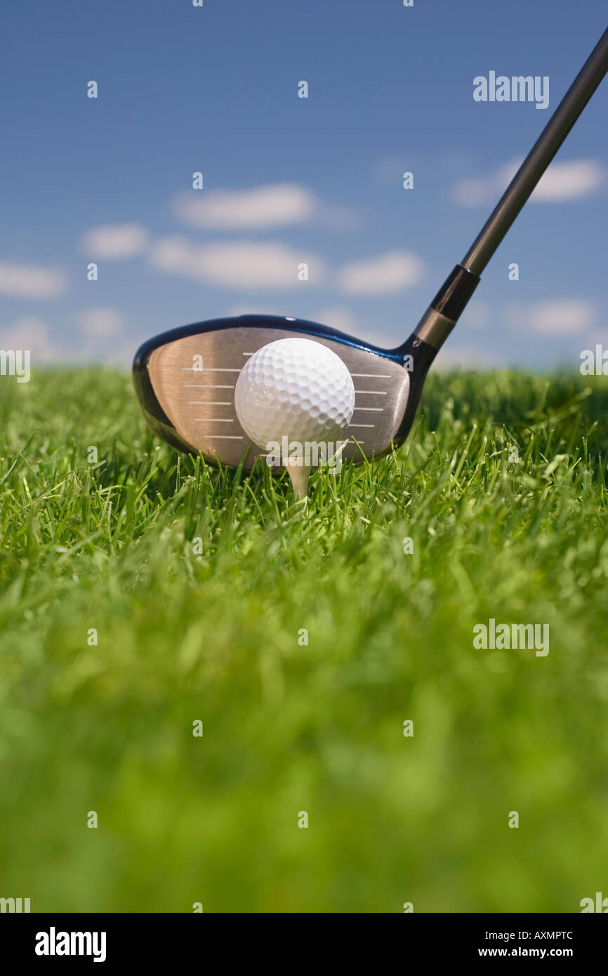 Teed ball hi-res stock photography and images - Alamy