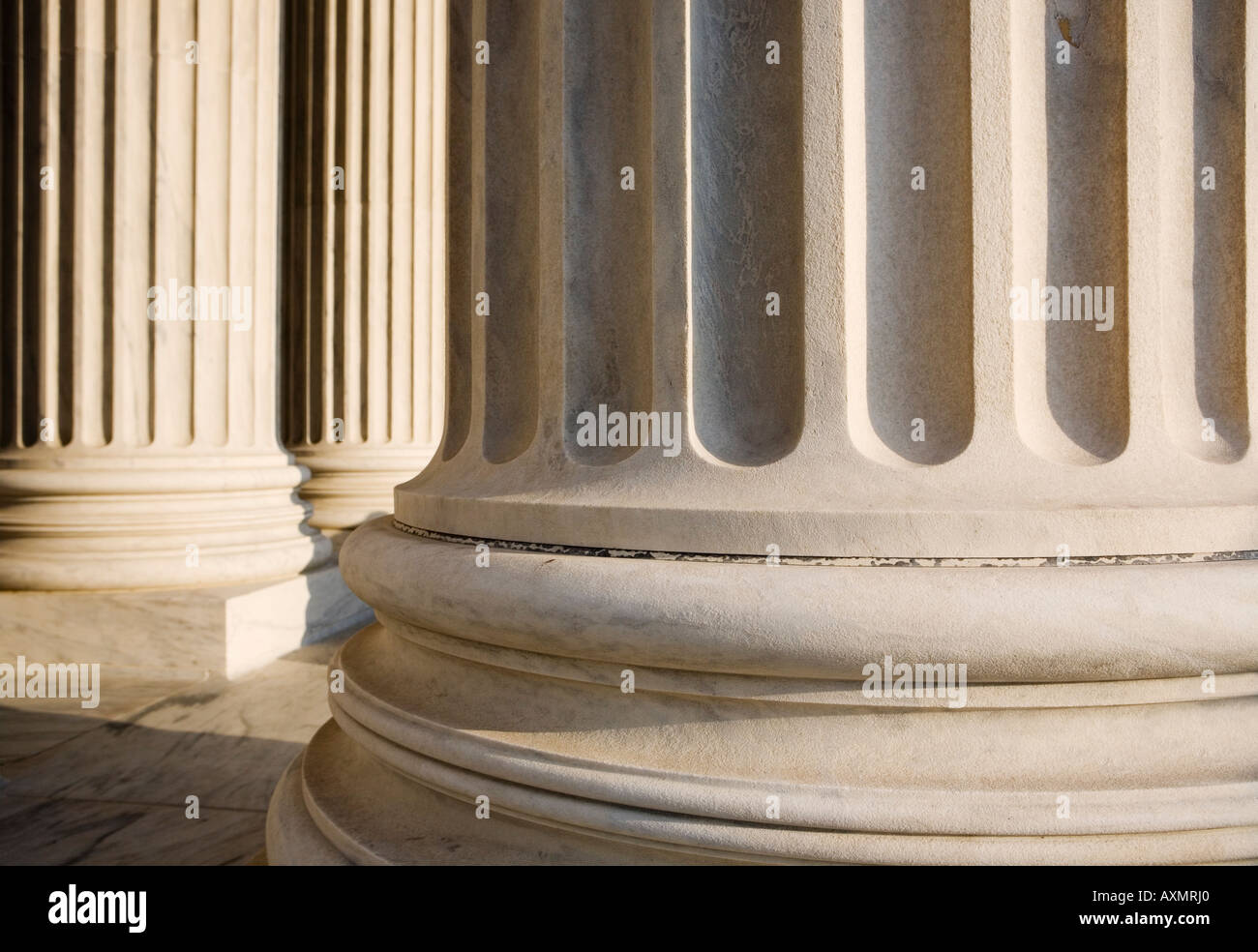 Columns at the Lincoln Memorial Washington DC USA Stock Photo - Alamy