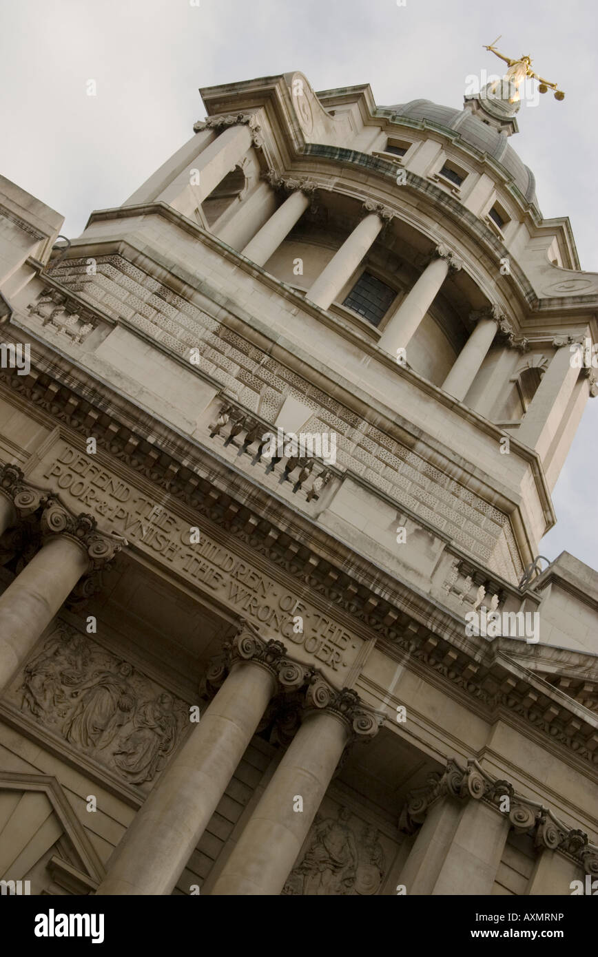 The Old Bailey Courthouse, London Stock Photo - Alamy