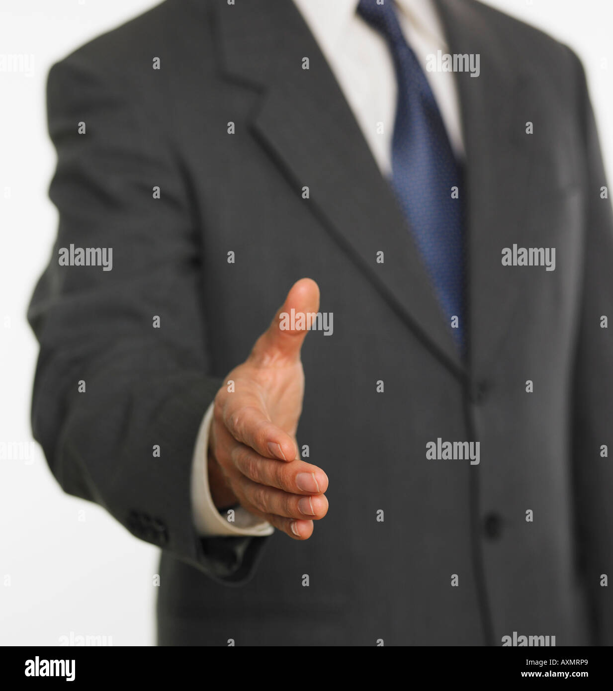 Man offering handshake Stock Photo - Alamy