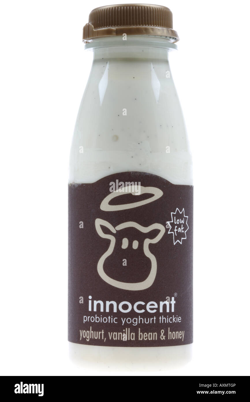 Probiotic Yogurt Drink Stock Photo - Alamy