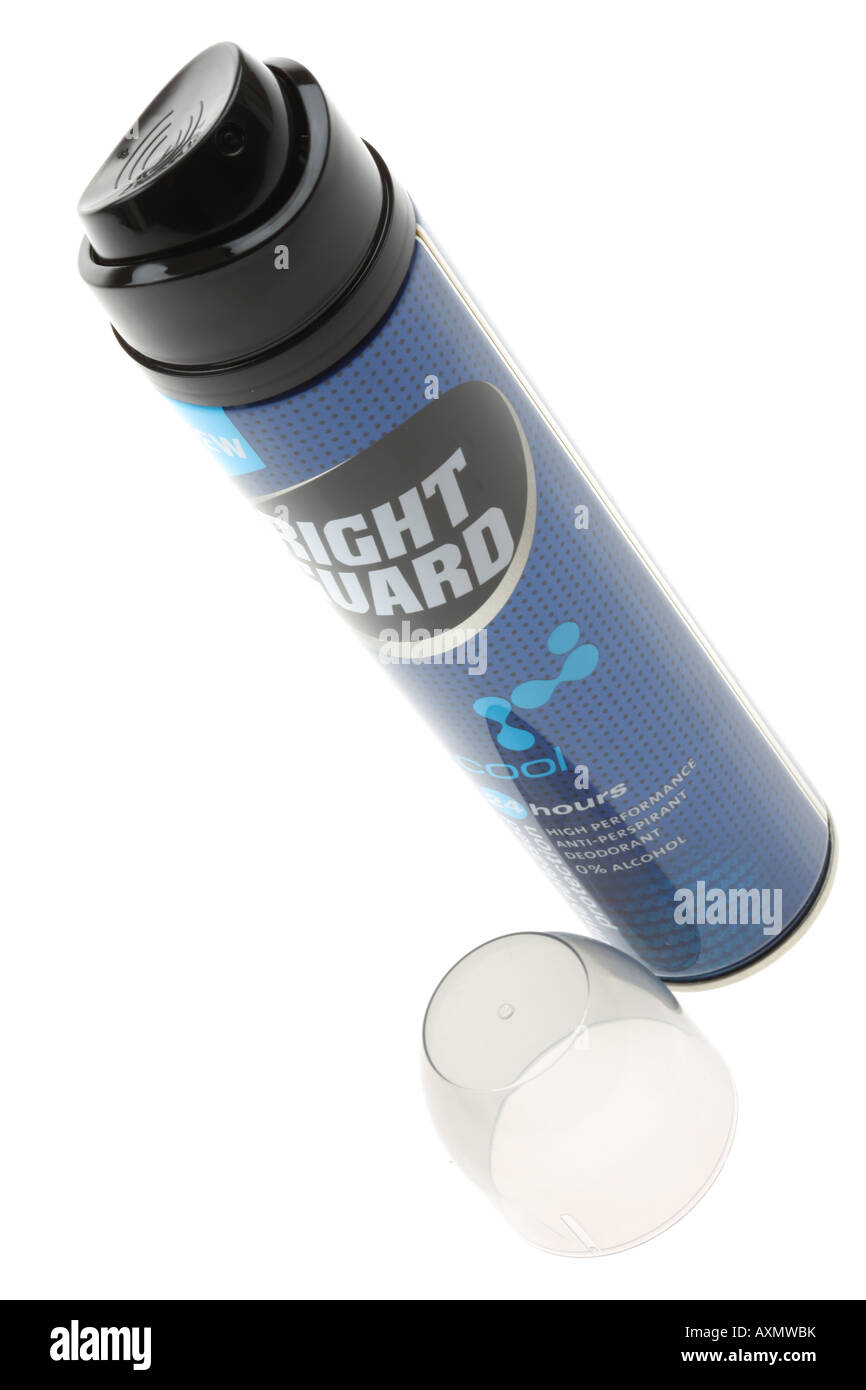 Can right guard spray deodorant Cut Out Stock Images & Pictures - Alamy